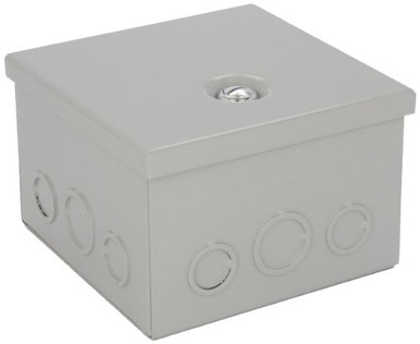 BUD Industries JBH-4955-KO Steel NEMA 1 Sheet Metal Box with Knockout ...