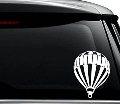 Hot Air Balloon Ride Decal Sticker For Use On Laptop, Helmet, Car ...