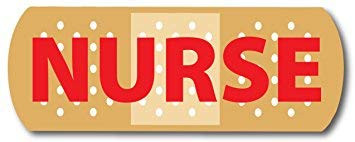 NGK Trading Nurse Band Aid Car 3 x 8 Flag Refrigerator Locker SUV Heavy ...