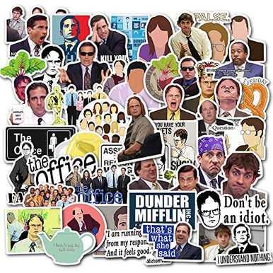 The Office Merchandise Sticker Pack of 50 Stickers - The Office ...