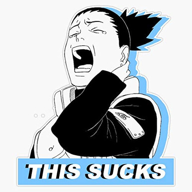 EMC Graphics Shikamaru Vinyl Waterproof Sticker Decal Car Laptop Wall ...