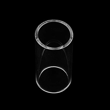 XISAOK 1x Plexiglass Slider Guitar String Slide Glass Bottle Finger ...