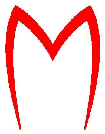 SPEED RACER 80'S CARTOON MACH 5 LOGO VINYL STICKERS SYMBOL 5.5inch ...