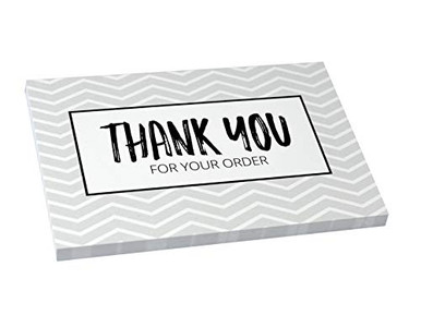 Home Advantage Thank You For Your Order Customer Appreciation Package ...