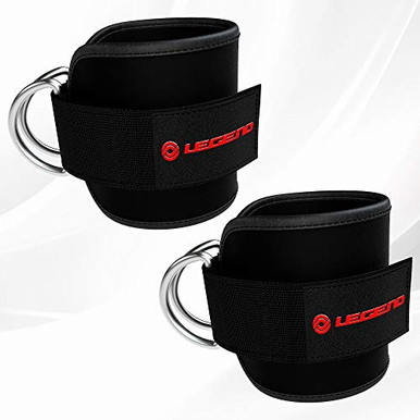 Legend Fitness Ankle Strap for Cable Machines pair with Adjustable ...