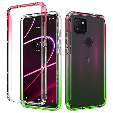 T-Mobile REVVL 5G Case, Onyxii Full-Body Rugged Ultra Transparency ...