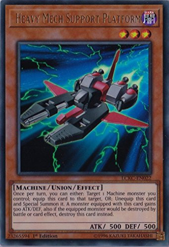 Yugioh Heavy Mech Support Platform - LCKC-EN022 - Ultra Rare - 1st ...