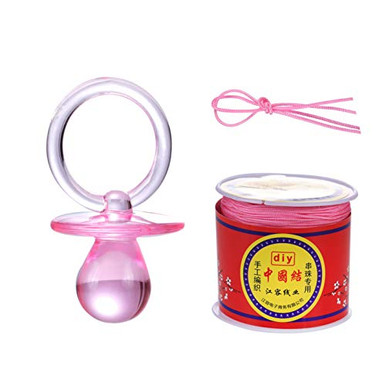 Baby Pacifier Girl Baby Shower Favors Decoration Acrylic Glass Plastic ...