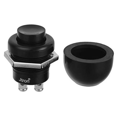 Jtron Momentary Push Button Switches Off-ON Waterproof Button Switches ...