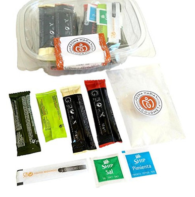 Ultimate Single Serve Packet Set Olive oil packets, vinegar packets ...