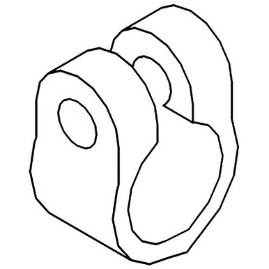 375620R1 New Tie Rod Clamp Made Fits Case-IH Tractor Models 460 504 ...