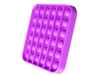 Purple Square Push pop pop Bubble Sensory Fidget Toy,Autism Special ...