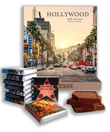 DA CHOCOLATE Candy Souvenir HOLLYWOOD Chocolate Gift Set 5x5in 1 box ...