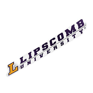 Lipscomb University Bisons NCAA Name Logo Vinyl Decal Laptop Water ...
