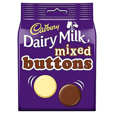 Cadbury Dairy Milk Mixed Chocolate Buttons - Warehousesoverstock