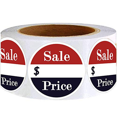 Sale Price Stickers,Price Stickers for Retail Merchandise Labels,1.5 ...