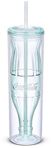 Coke Icon Tumbler Double Insulated Upside Down Bottle Inside 14 Fl Oz ...
