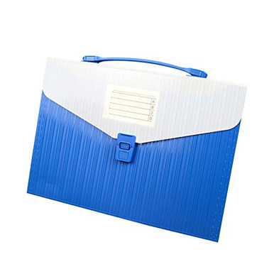A4 Expanding File Multilayer Plastic Portable 13 Part Folder Organiser ...
