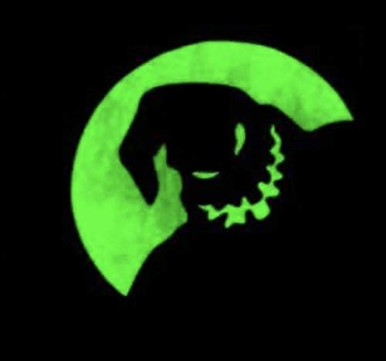 Car Decal Oogie Boogie Glow 6 Inch Vinyl Horror Movie Classic Nightmare ...