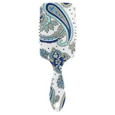 Hair Brush for Women Girl, Traditional Persian Paisley Detangling Brush ...