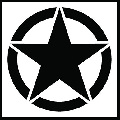 Auto Vynamics - STENCIL-INVSTAR-CLASSIC-10 - Classic Military Invasion ...