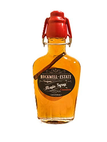 Rockwell Estate Maple Syrup - CINNAMON Infused Premium Grade A - Amber ...