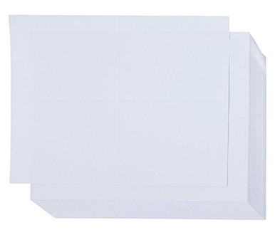 Blank Postcards - 100-Sheet Kraft Paper Postcards, Printable Blank Note ...