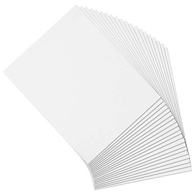 20Pack Foam Boards, 11inch x14inch Foam Core Backing Board White, 1 ...