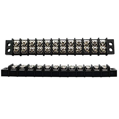 MGI SpeedWare Double Row Terminal Junction Block, Screw Barrier Strip 2 ...