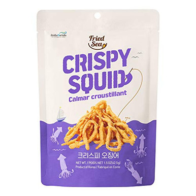 Fried Squid Chips Korean Snacks Crispy Korean Squid Snack, Real Seafood ...
