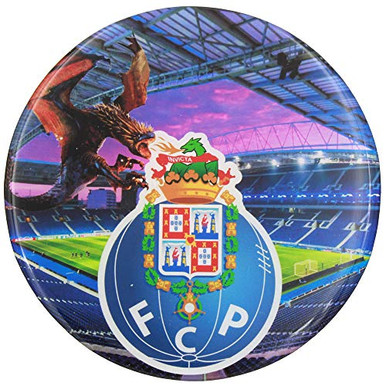 4 Inch Large Round FC Porto Resin Domed 3D Decal Car Sticker ...