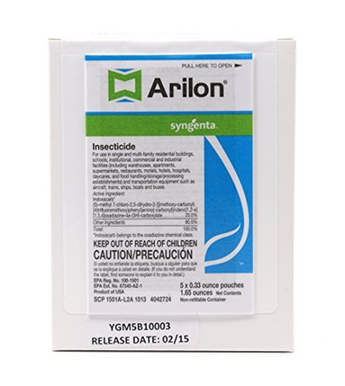 Arilon Insecticide (Each order comes with 1 box of (5 x 0.33 oz pouches ...