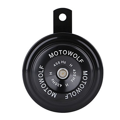12V 110dB Electric Car Horns, Universal 435HZ L Snail Horn Motor Bike ...