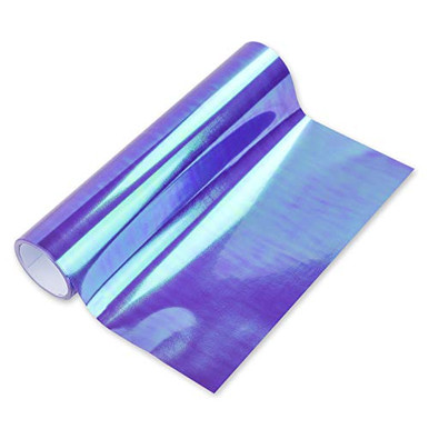 Holographic Heat Transfer Vinyl Purple Blue Hyacinth 10inch x12ft Iron ...