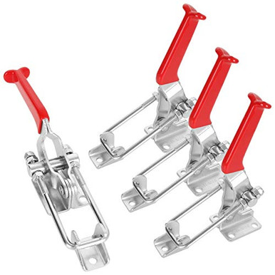 4 Pack Toggle Clamp 2000lbs Capacity Heavy Duty Adjustable Latch U Bolt ...