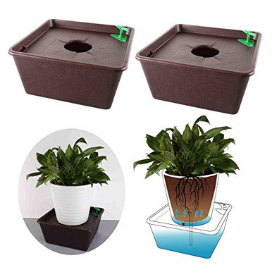 Self Watering System for Potted Plants- 2 Pack Automatic Water Suction ...