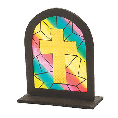 3D Stained Glass Window Craft Kit - Crafts for Kids and Fun Home ...
