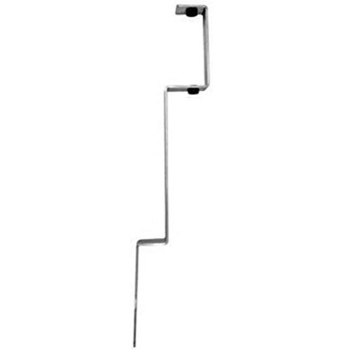 20inch Aluminum Flag Staff Spike Holder, Cemetery Memorial Flag Holder ...