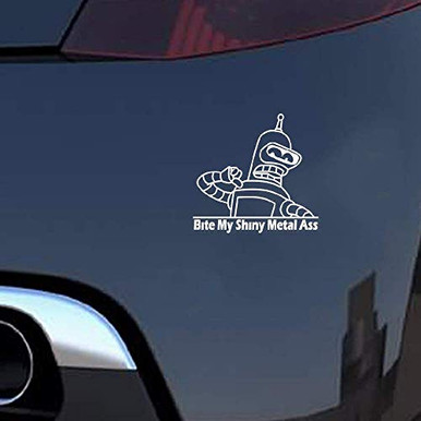 aqeuno Car Sticker Car Decal for Bender 2 Sticker Decal Sci Fi Fantasy ...
