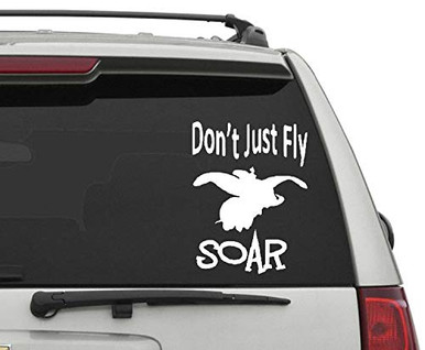 Disney Car Decal - Dumbo Car Decal - Disney Quote Car Decal - Disney ...
