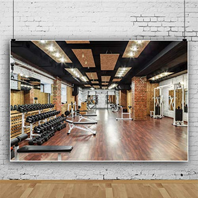 Yeele 7x5ft Gym Interior Backdrop Fitness Equipment Indoor Fitness Room ...