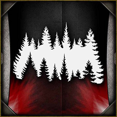 Treeline AirSick Airbrush Stencil Template - Warehousesoverstock