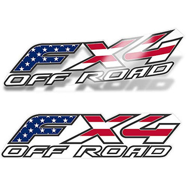 GOLD HOOK Ford fx4 Decal, Off Road Sticker Ford F250 F350 F450 Super ...