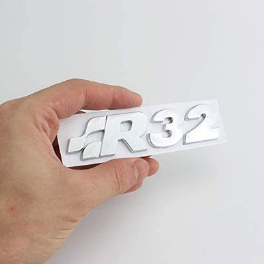 JJWW 3D Styling R32 Metal Sticker for Volkswagen Vw Bora Golf, Car Logo ...