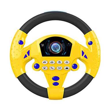 Geared to Steer Interactive Driving WheelToy Car Steering Wheel Driving ...