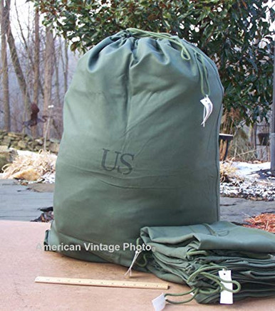 Bag Cargo Barracks Utility Stuff Sack Case Military USMC Army Canvas ...