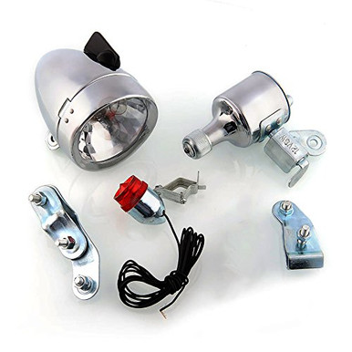KINGSTORE 12V 6W Bicycle Motorized Bike Friction Generator Dynamo ...
