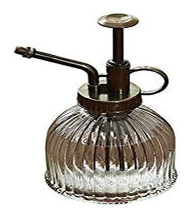 Glass Watering Spray Bottle Watering Can Outdoor Vintage Style Water ...