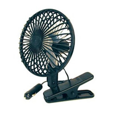 12V Mini Clip on Fan Car Fan Truck Fan 12 Volt RV Fan 2 Fan Speed ...