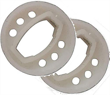 PAIR 2 of ALL TRUCK PRODUCTS TARP CENTERING FLANGE BUMPER for Aluminum ...
